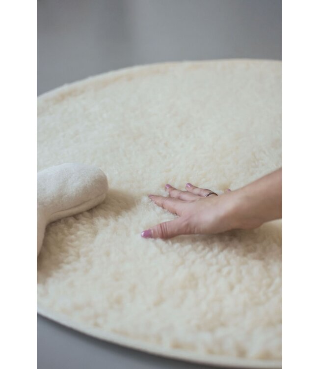 Allround ronde mat merino wol - Lotus - Superyoga