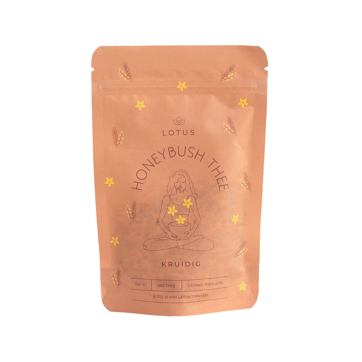 Kruidige honeybush thee - Lotus - Superyoga