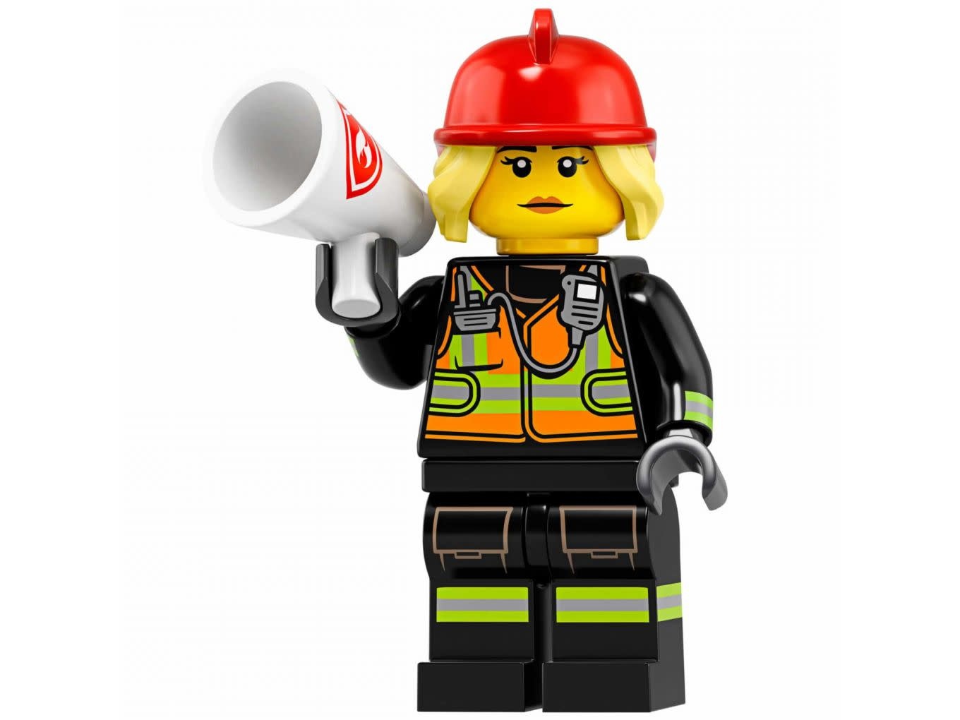 LEGO Minifiguren 71025-08 Fire Fighter - Jan's Steen