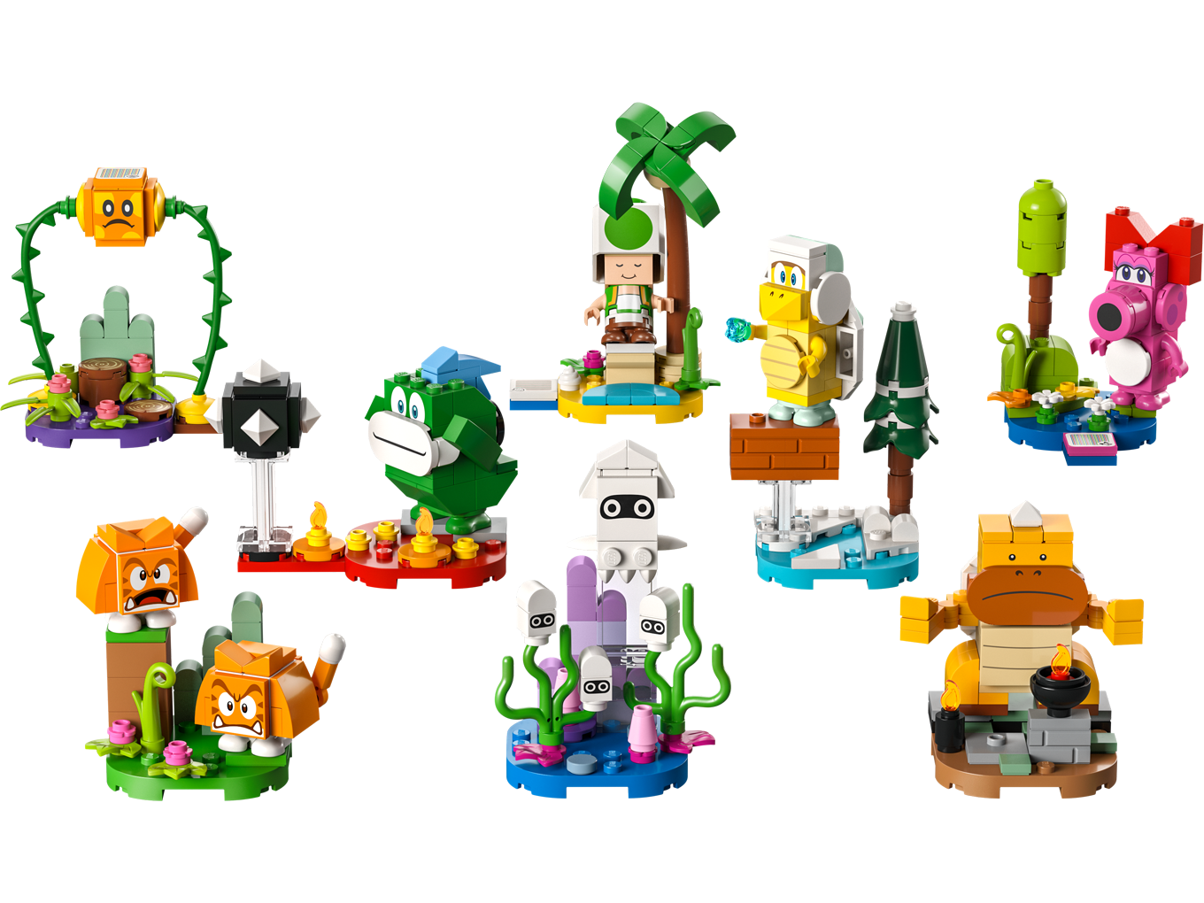 LEGO Super Mario 71413 Personagepakketten Complete Serie - Jan's Steen