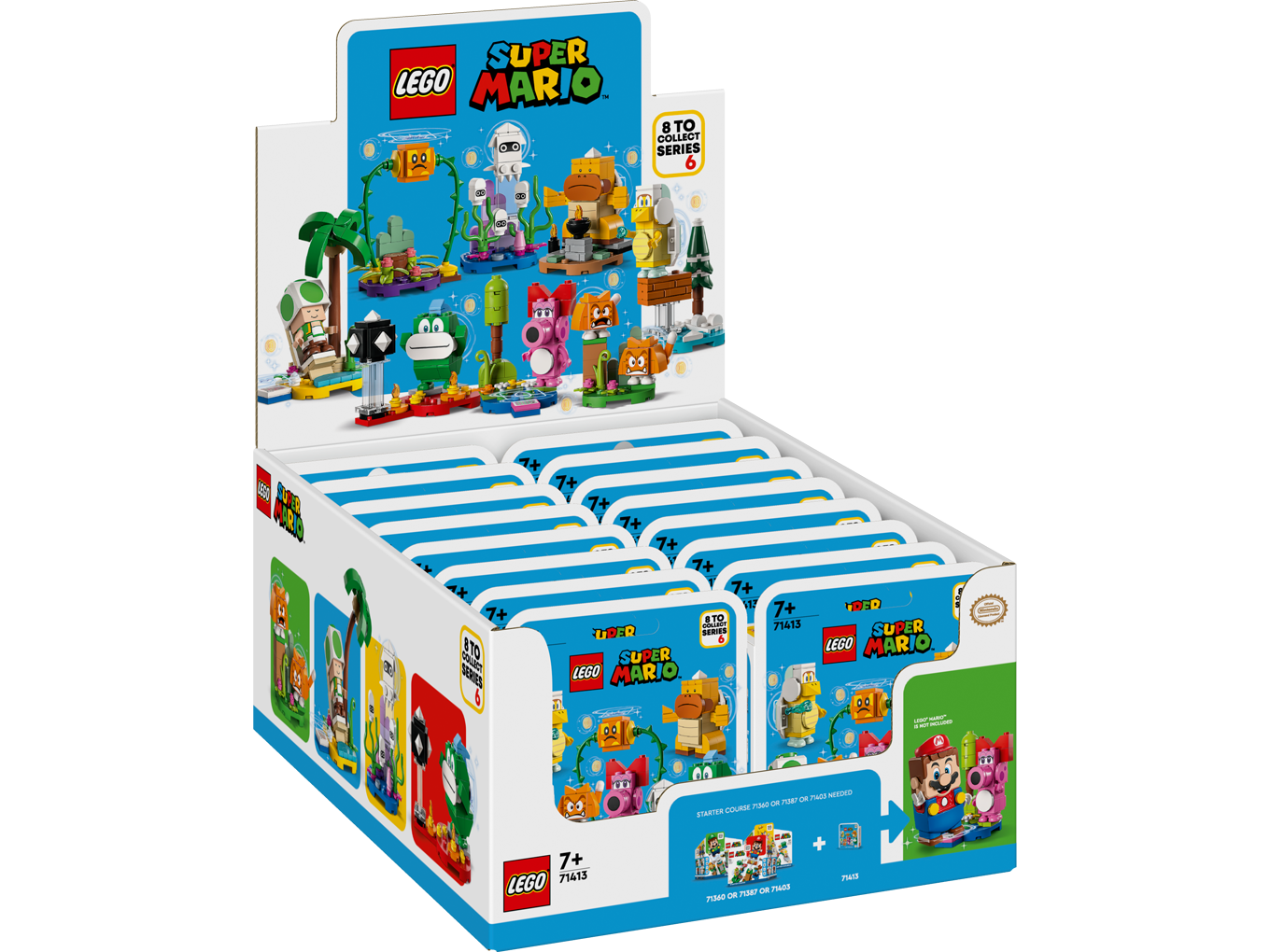 LEGO Super Mario 71413 Personagepakketten Doos 16 stuks - Jan's Steen
