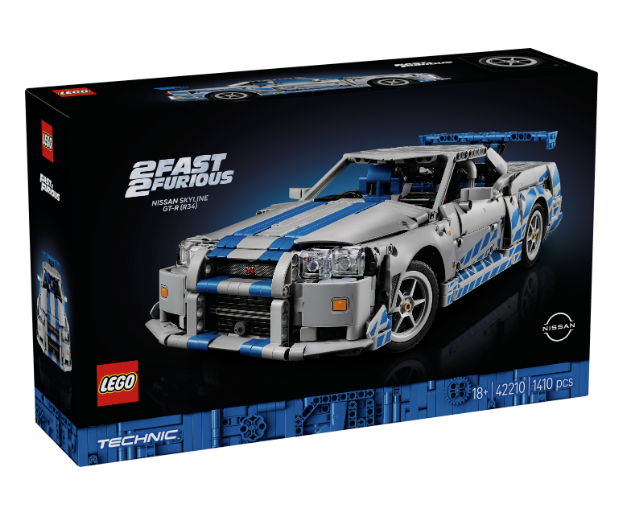 LEGO Technic 2 Fast 2 Furious Nissan Skyline GT-R (R34) auto - Jan's Steen