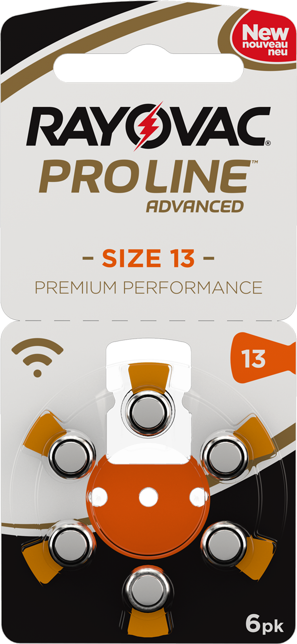 Rayovac 13 ProLine Advanced (blister/8) – 1 pack - BestBatteryDeals.com