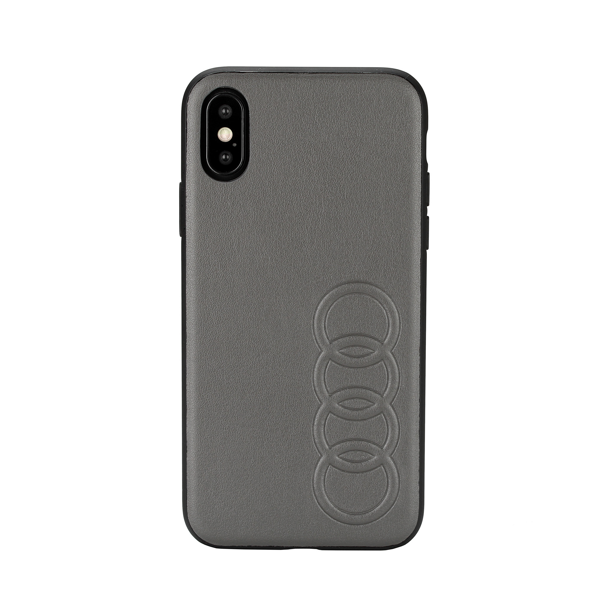 Audi backcover hoesje TT Serie Apple iPhone Xs Max Zwart - Sythetic ...