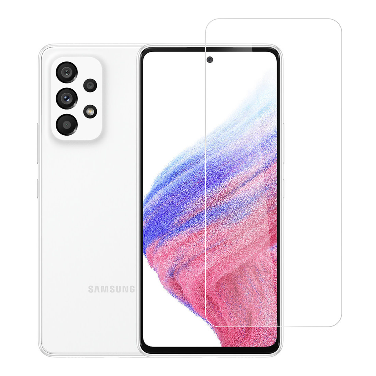 box of 10 - TUNIQ Galaxy A53 5G Tempered Glass - Tempered Glass - Tran ...
