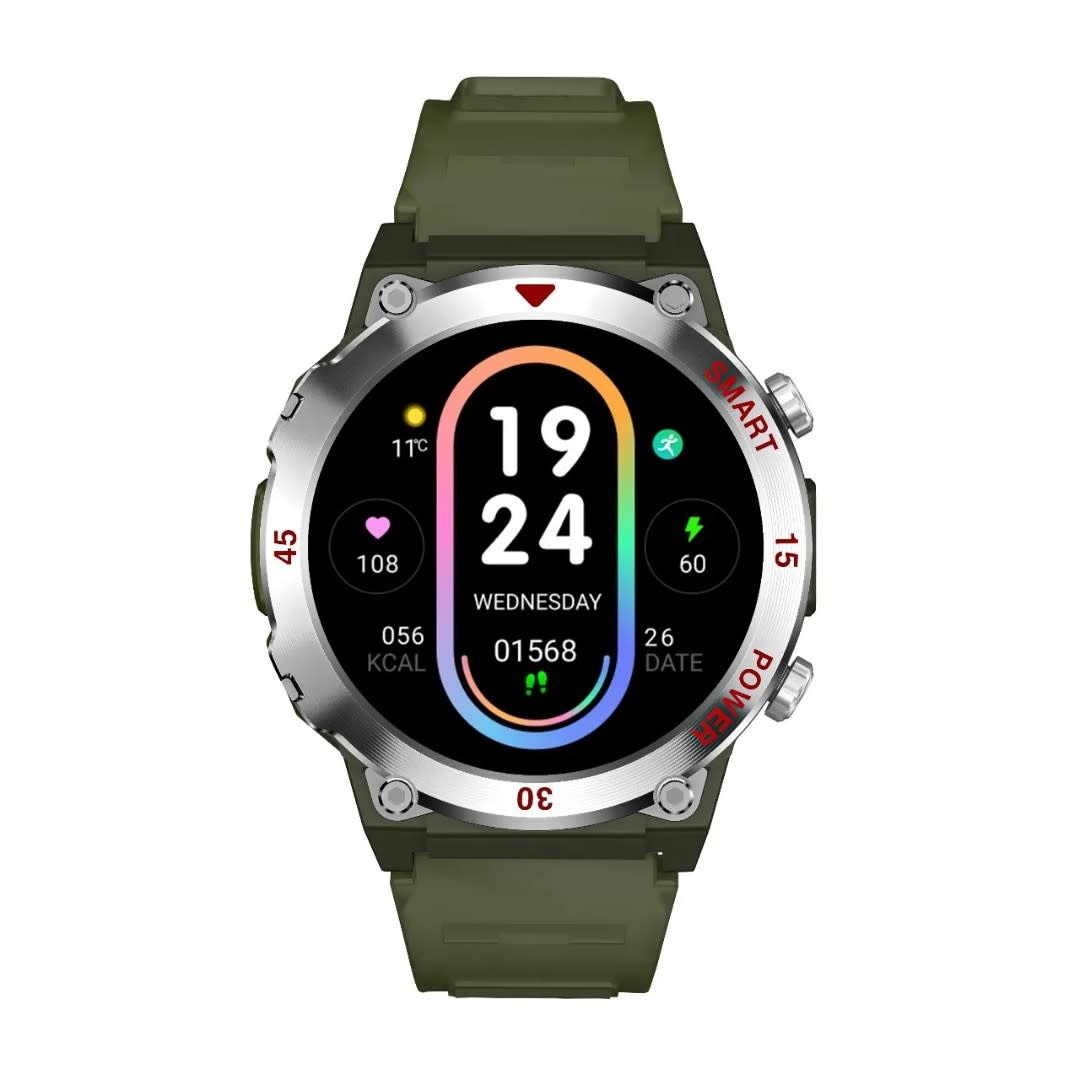 Green Lion Gear Fit Smart Watch - Zilver - NT Mobiel Accessoires ...