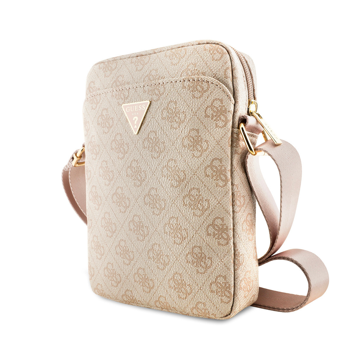 Guess 10 Inch Tablet Bag - Triangle Logo - Pink - NT Mobiel Accessoires ...