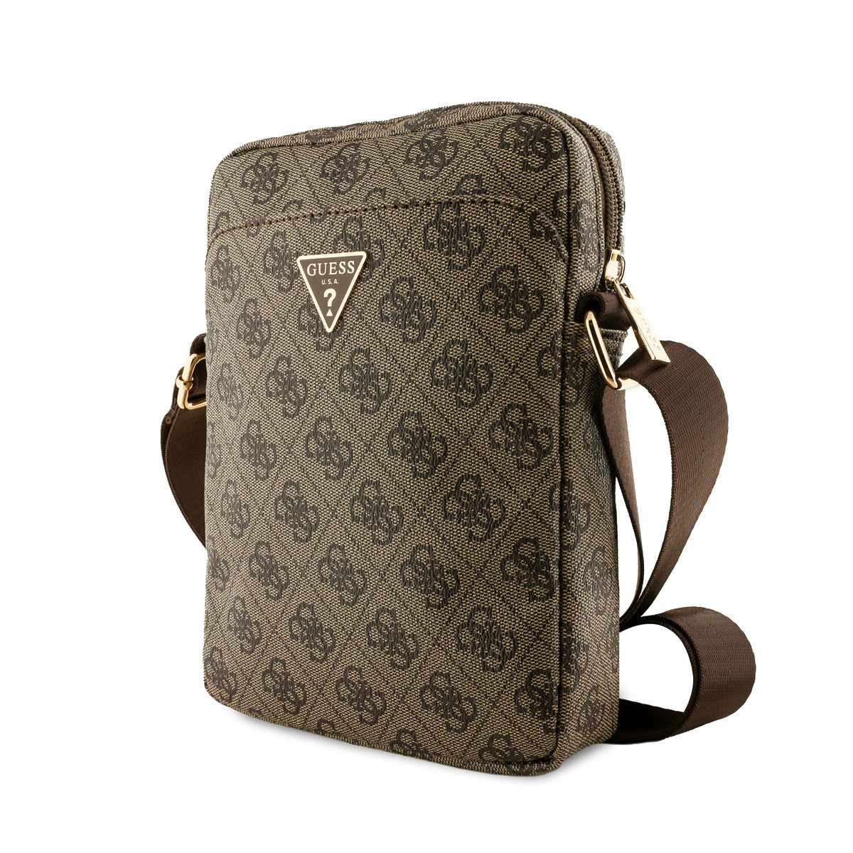 Guess 10 Inch Tablet Bag - Triangle Logo - Bruin - NT Mobiel ...