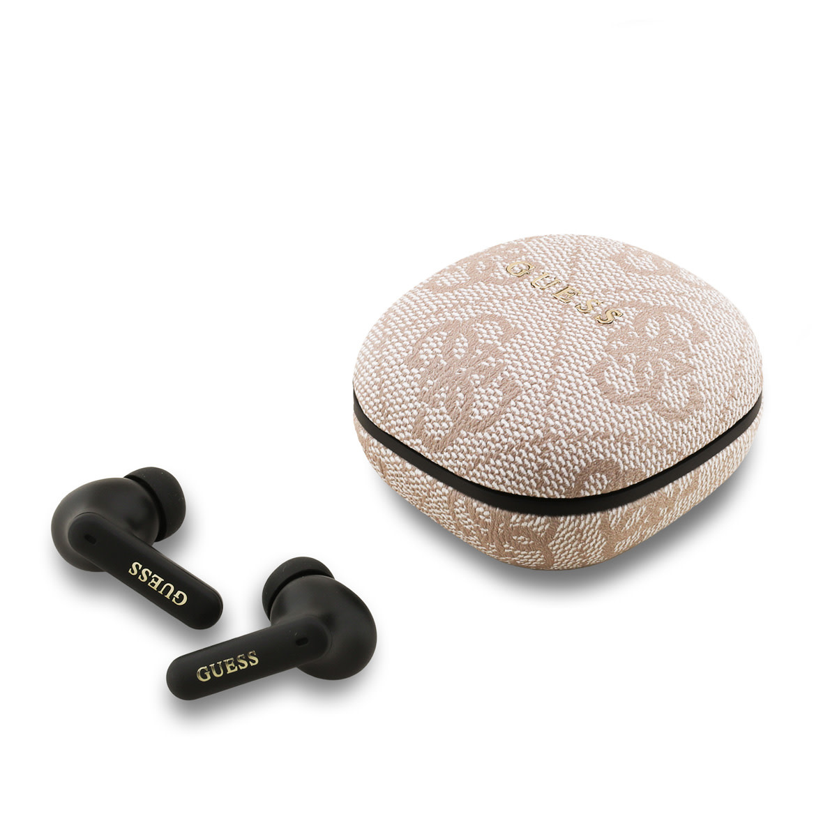 Guess Bluetooth Earbuds - TWS - ENC 4G - Classic Metal Logo - Rosa - NT ...