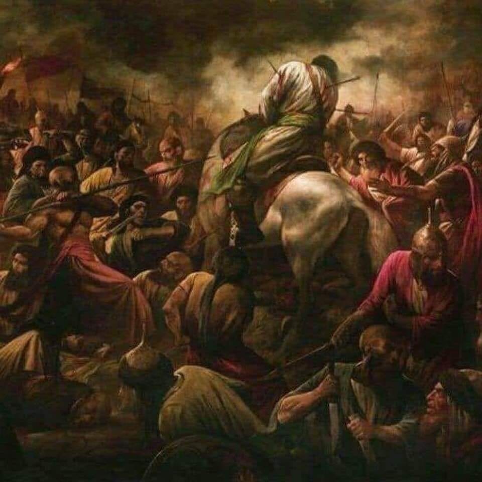Painter received a vision of the events in Karbala and makes a touching ...