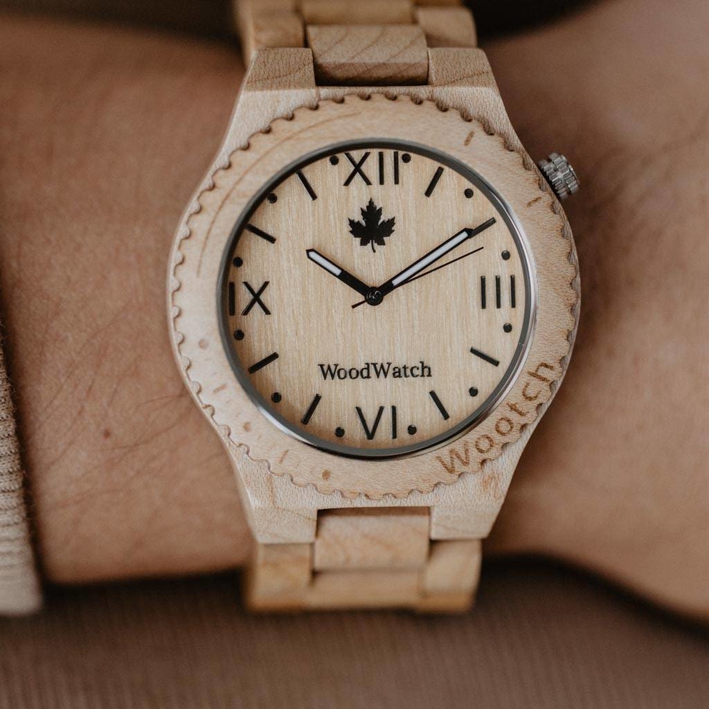 Wootch Maple | WoodWatch wooden watch | Free shipping - WoodWatch