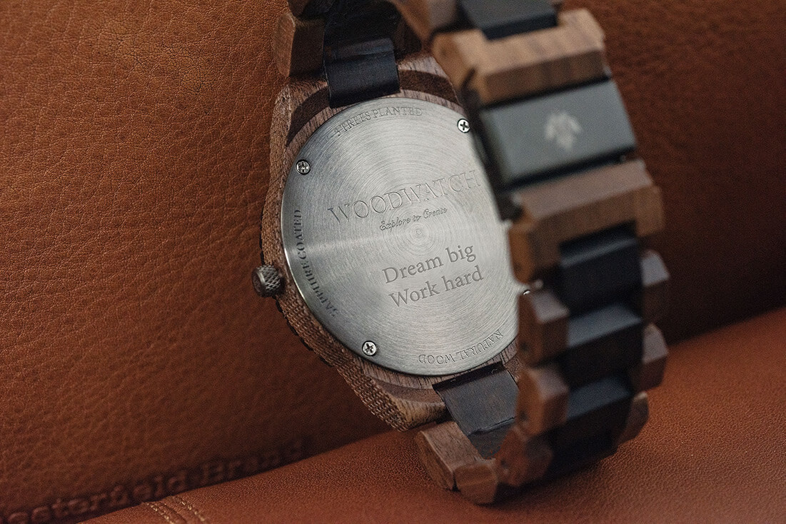 Personalized wooden watch - WoodWatch