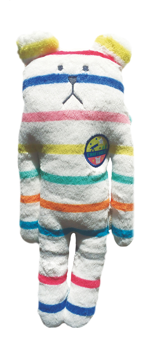 Knuffel Craftholic Bear Camp Small 40 cm - www.lieffeling.nl