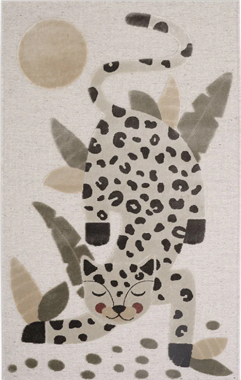 Vloerkleed Kinderkamer Little Jaquar Nattiot - www.lieffeling.nl