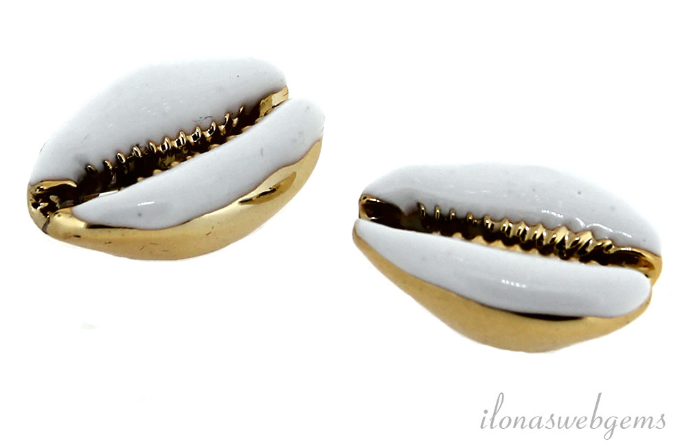 D.Q. Kauri schelp ca. 20x16mm - Ilona's Silver & Gemstones