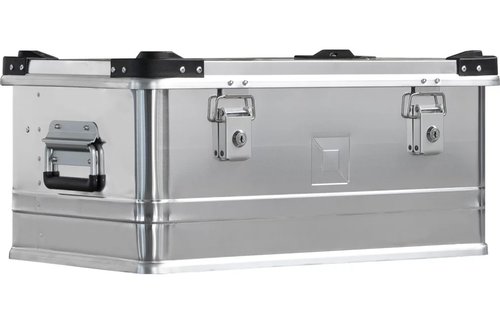 Robuuste aluminium kist, 47 liter — Aluminium kisten — Ladder.nl