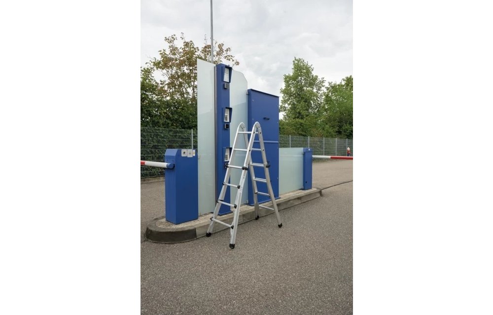 Aluminium telescoopladder, 6.4m | Multifunctionele ladder | Ladder.nl