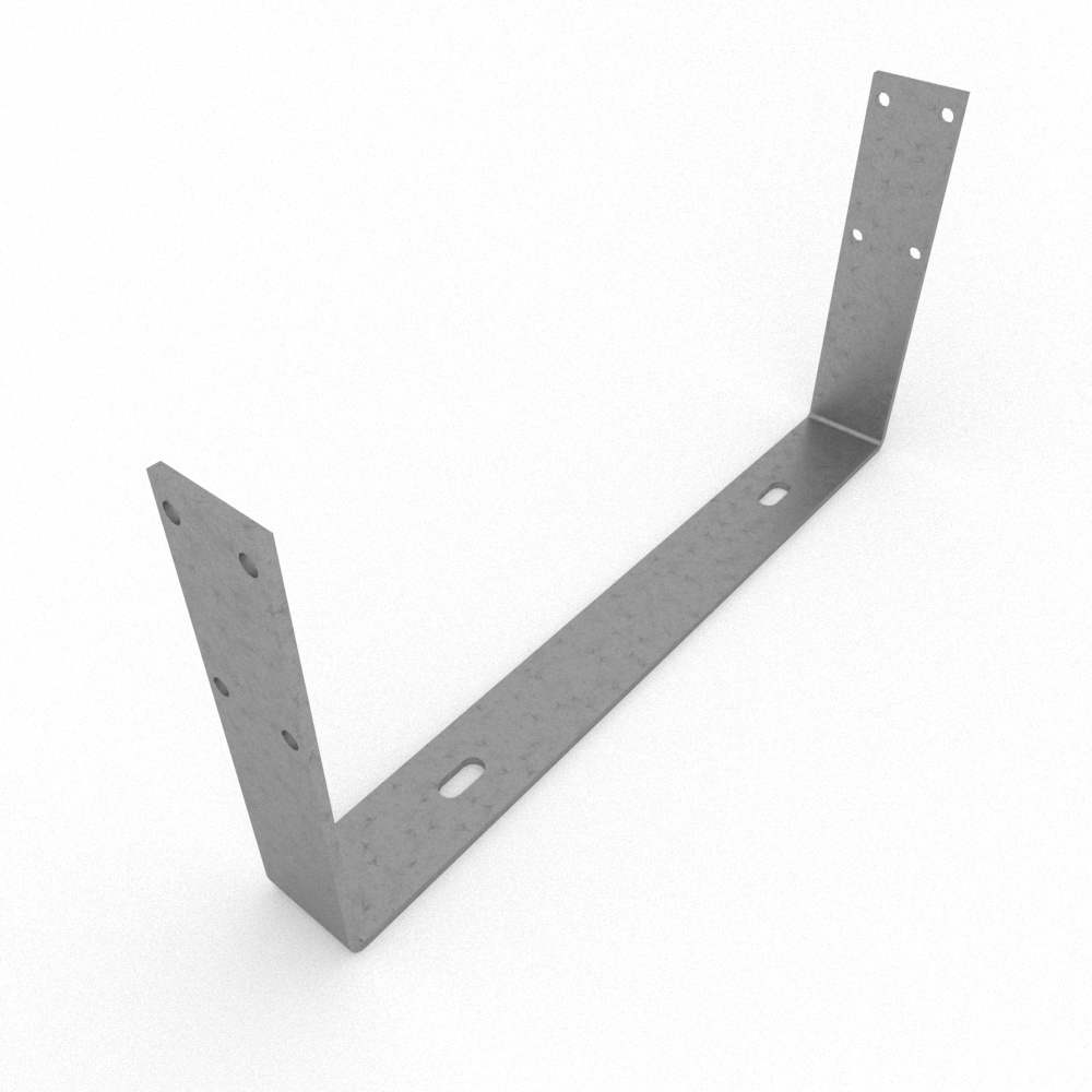 Staalverzinkte 200mm U-beugel | Kooiladders | Ladder.nl