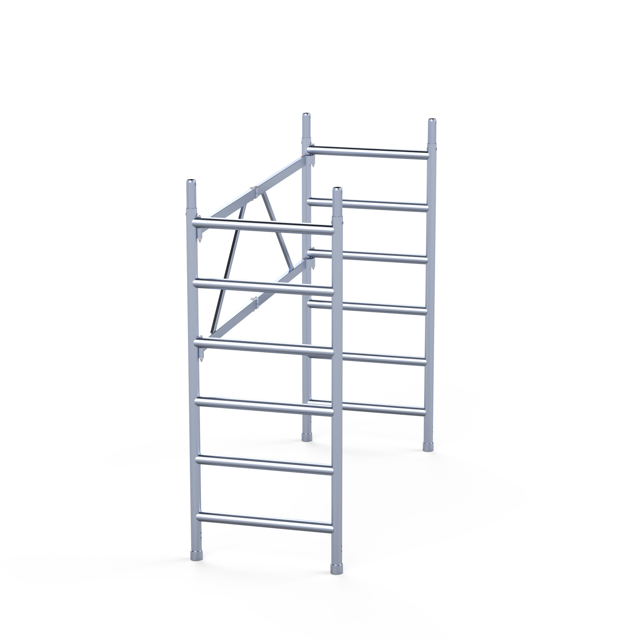 Industriële kamersteiger (3 meter werkhoogte) — Steigers van Ladder.nl