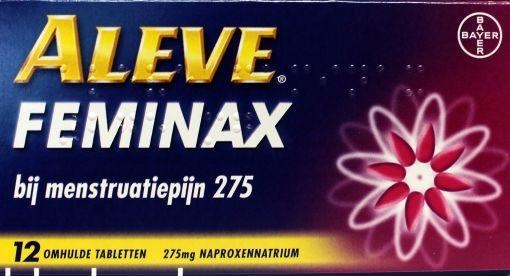 Aleve feminax 12 Tab mit Rabatt kaufen - VitAdvice BV