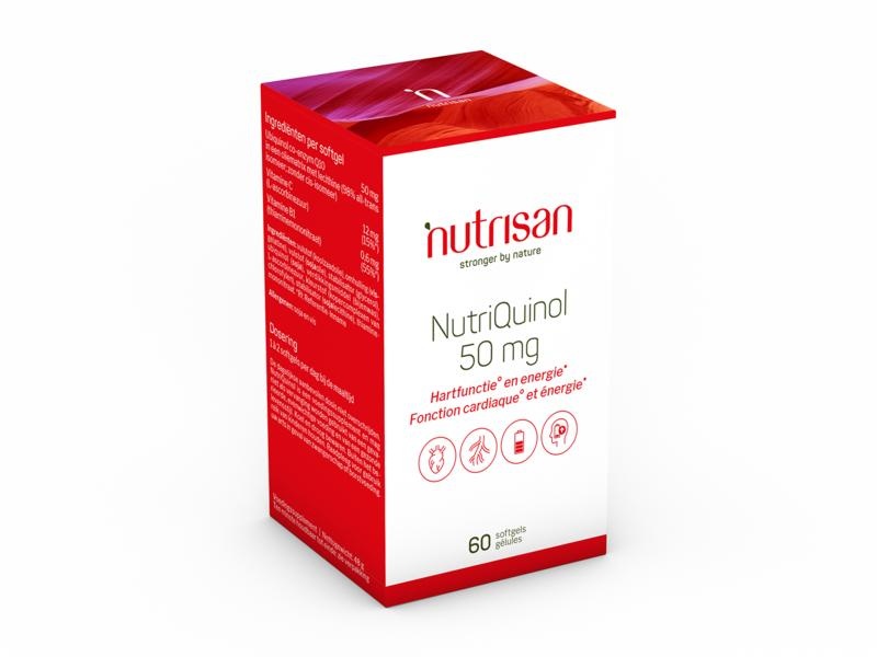 Nutrisan Nutriquinol 50 mg 60 weiche Gele mit Rabatt kaufen - VitAdvice BV