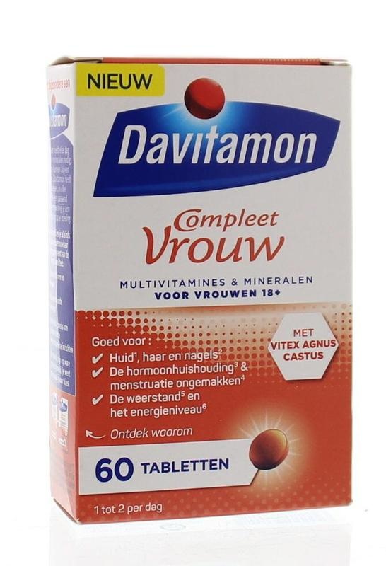Davitamon Komplette Frau 60 Tab mit Rabatt kaufen - VitAdvice BV