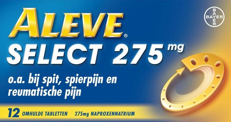 Aleve Select 275 mg (12 Tab) mit Rabatt kaufen - VitAdvice BV