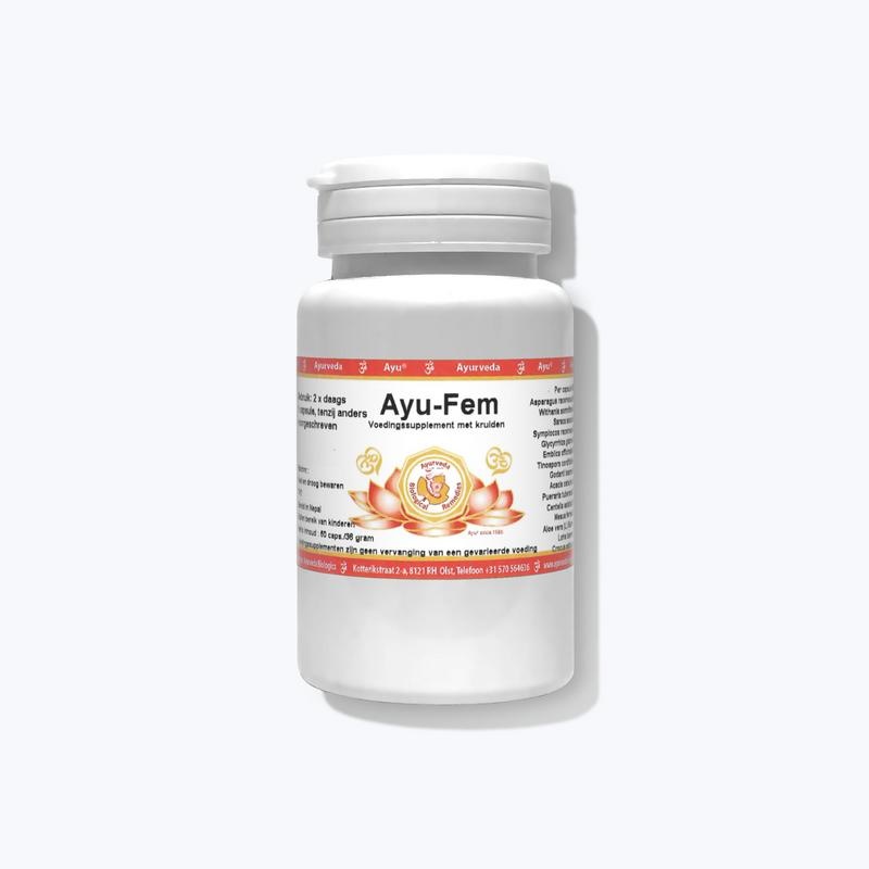 Ayurveda BR Ayu fem 750 mg 60 Tab mit Rabatt kaufen - VitAdvice BV