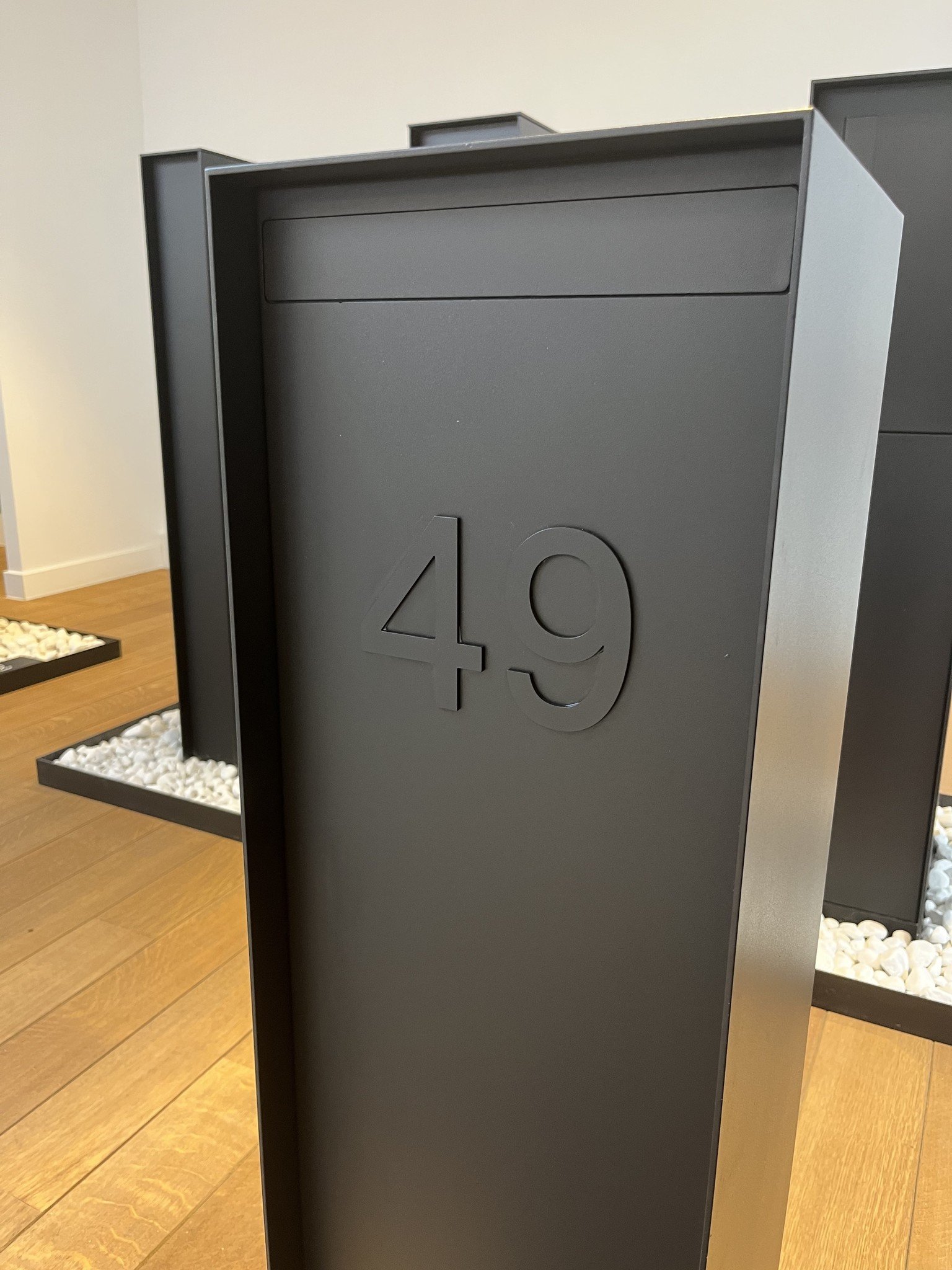 Parcel post box | Mailbox | Letterbox | Aluminium Inline - Mailbox Design