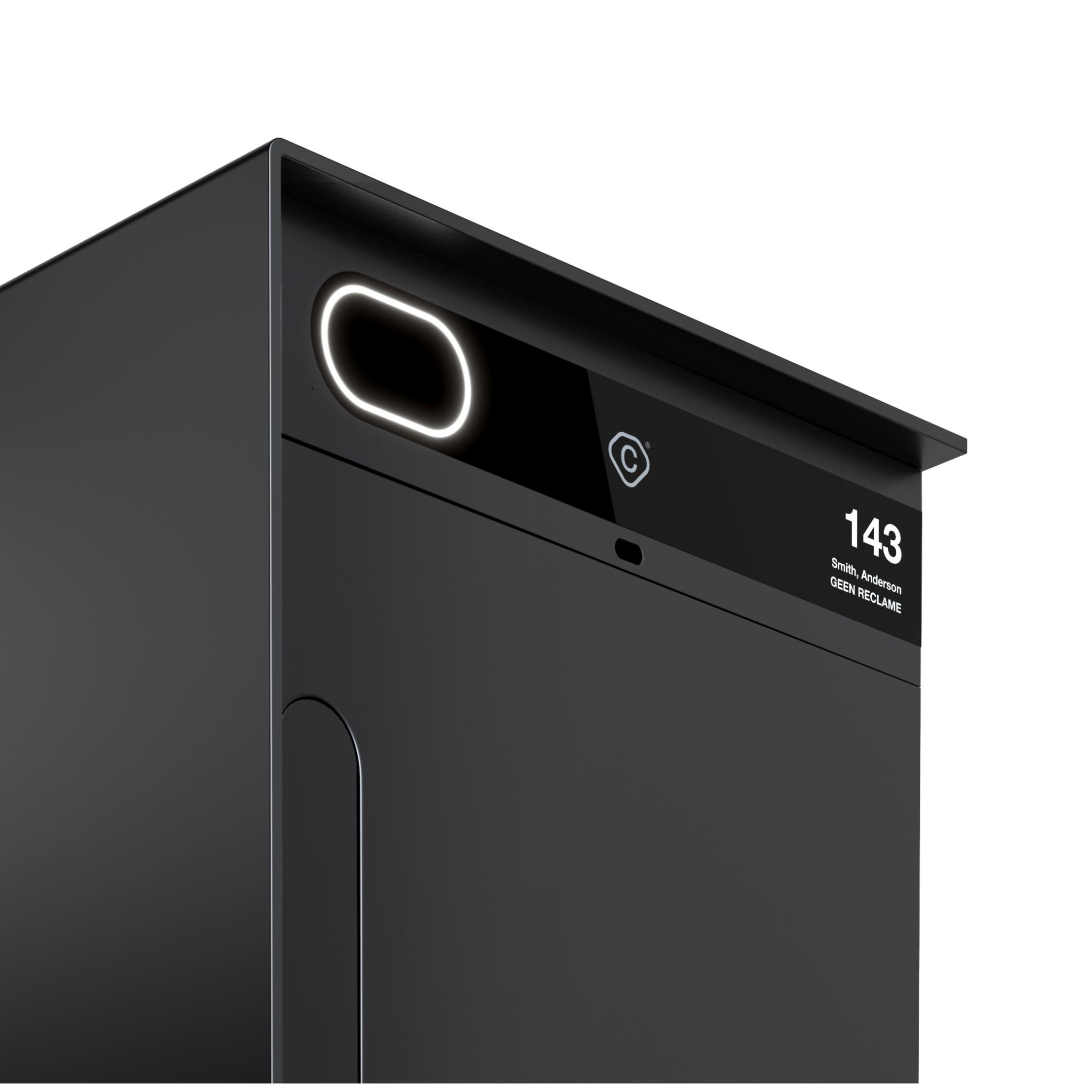 Custo 1s modèle de mur - boîte à colis intelligente en aluminium ...