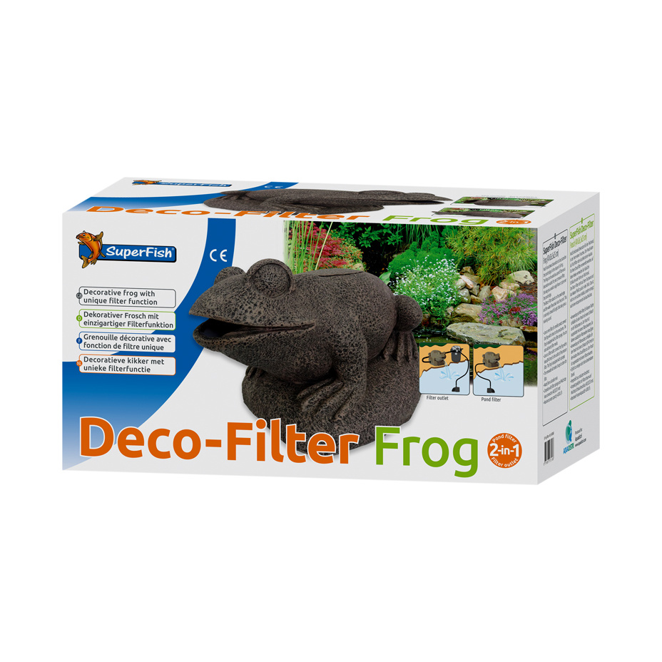 Superfish Deco-Filter Frog - Aqua Natura