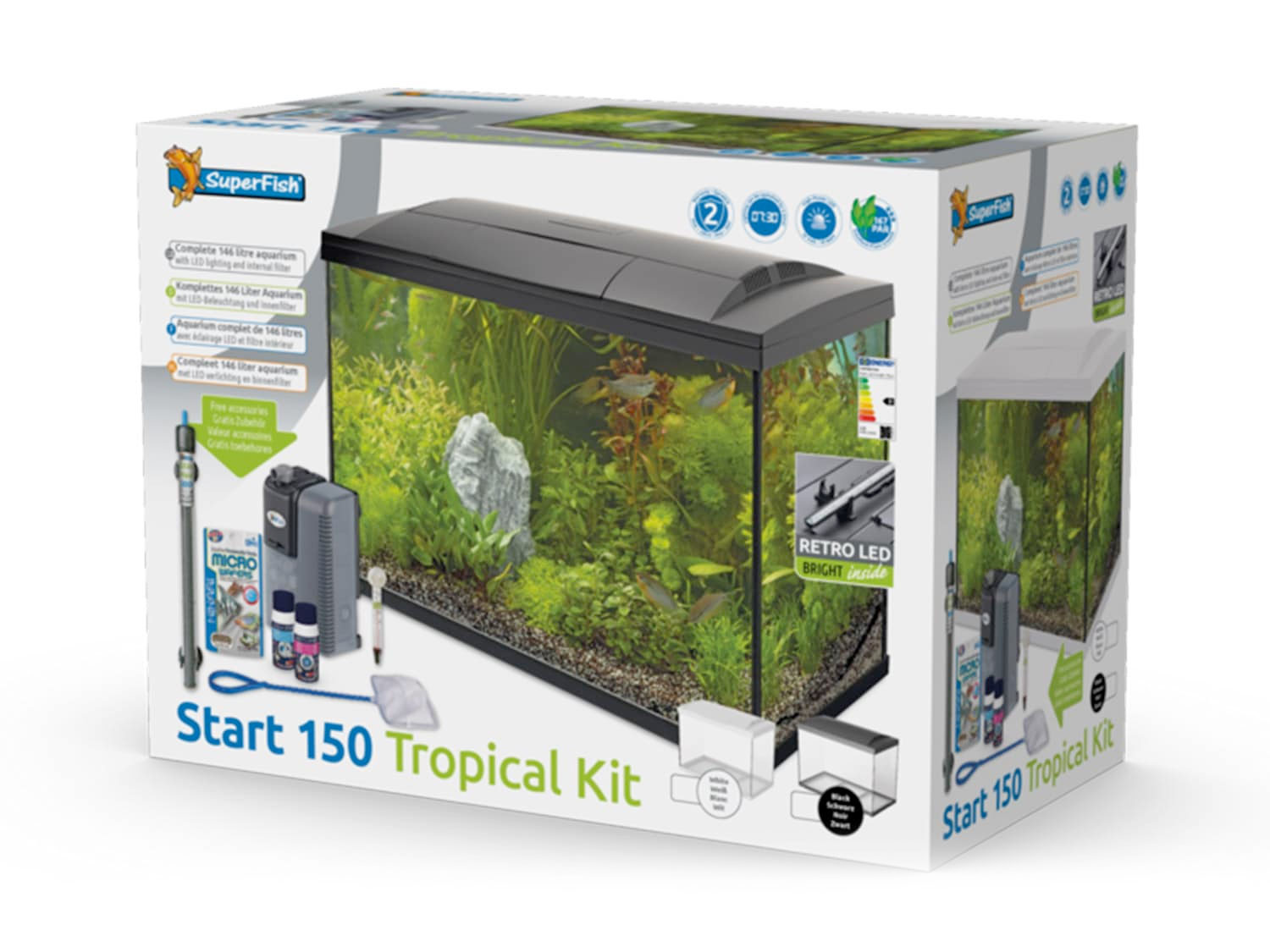 Superfish Start 150 Tropical Kit - Aqua Natura