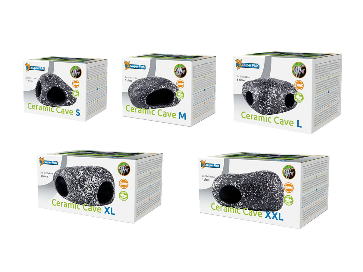 Superfish Ceramic Cave - Aqua Natura
