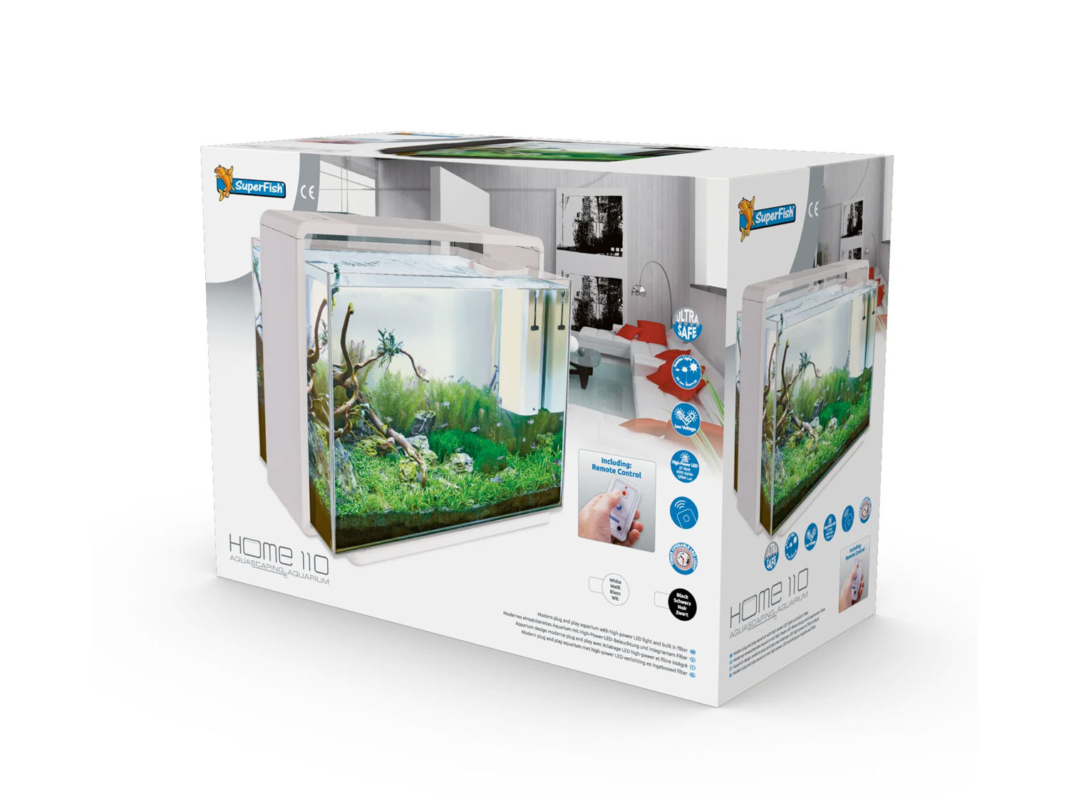Superfish Home 110 Aquarium - Aqua Natura