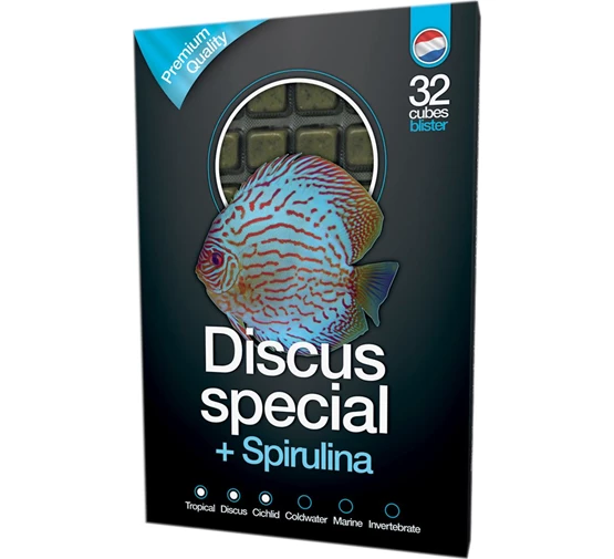 Dutch Select Discus Special + Spirulina (Diepvries) - Aqua Natura