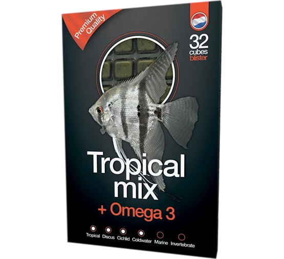 Dutch Select Tropical Mix + Omega 3 (Diepvries) - Aqua Natura