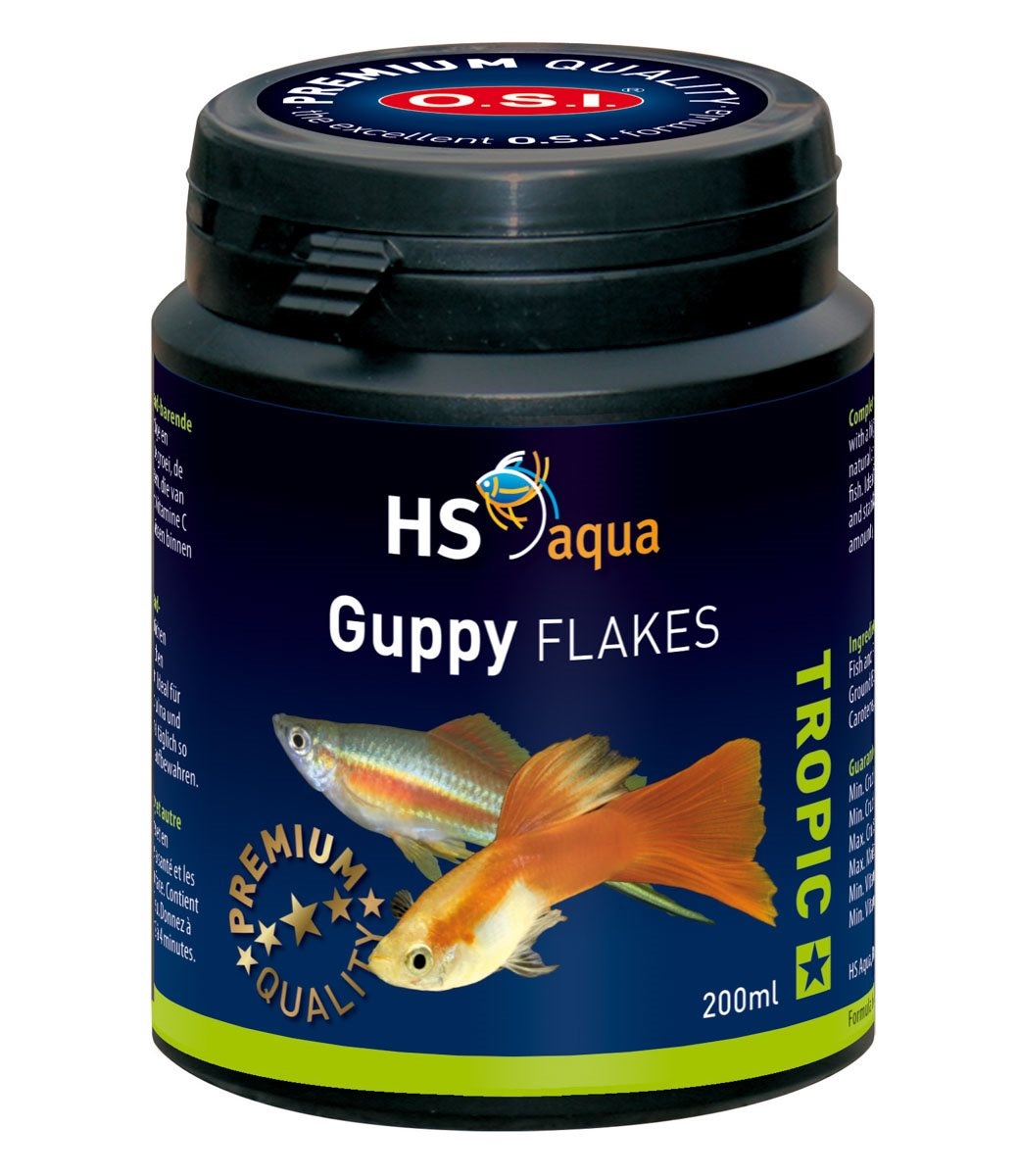 HS Aqua Guppy Flakes - Aqua Natura