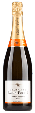 Champagne Baron Fuenté Grande Réserve Brut - Lekkerflesjewijn.nl