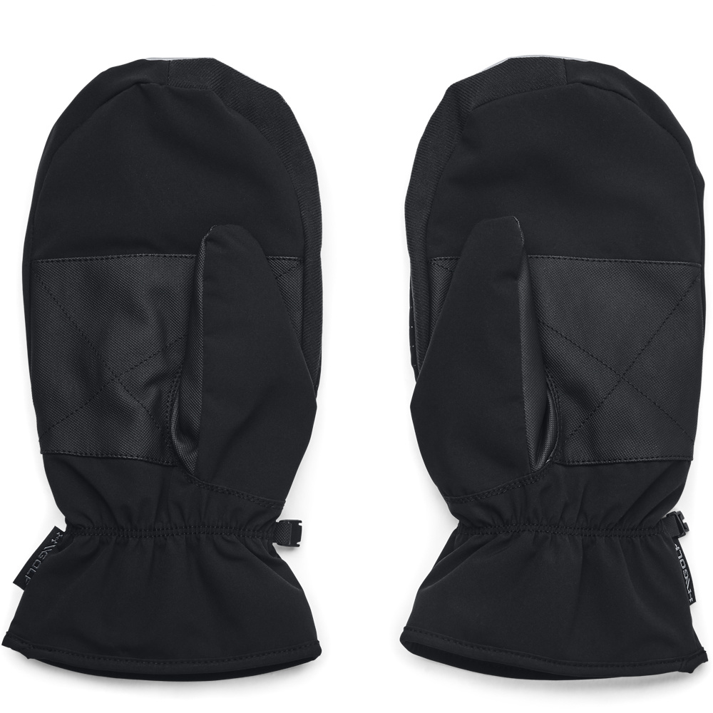 UA CGI Cart Mitt-Black / / Pitch Gray - Wintersport-Store.com