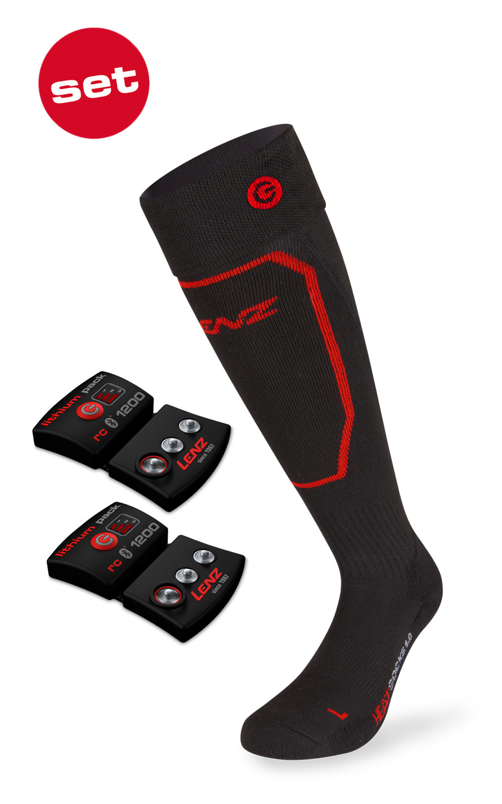 Lenz Sock 1.0+ Lithium suit rcB 1200 - Wintersport-store.com