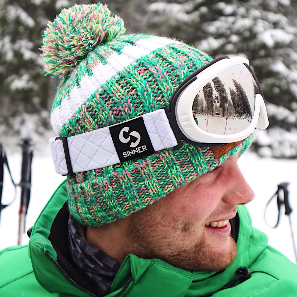 Après Ski Muts Explosie groen - Wintersport-Store.com