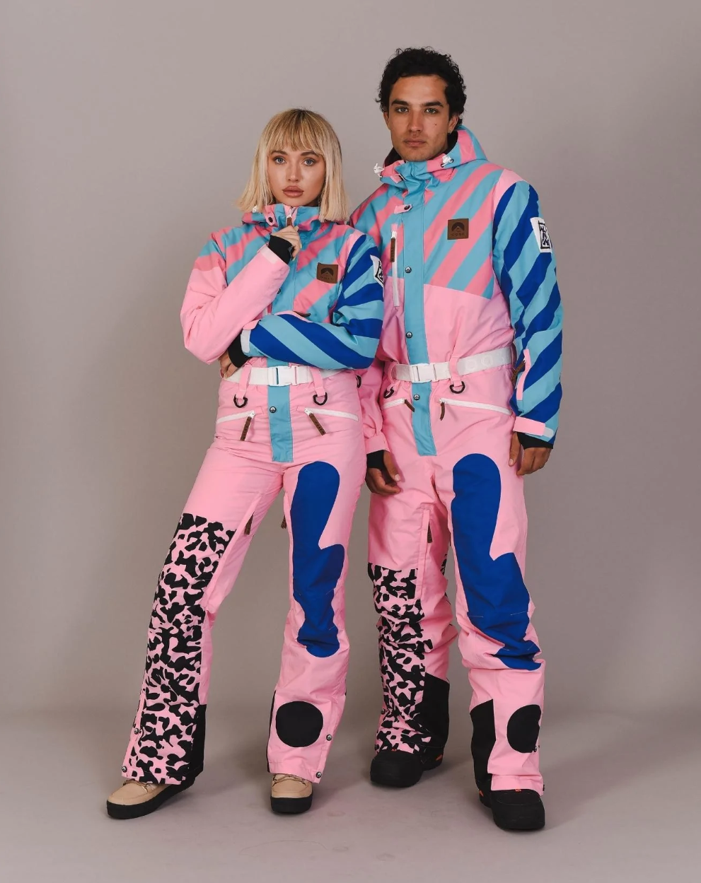 OOSC Penfold in Pink Ski Suite - Men / Unisex - Wintersport-store.com