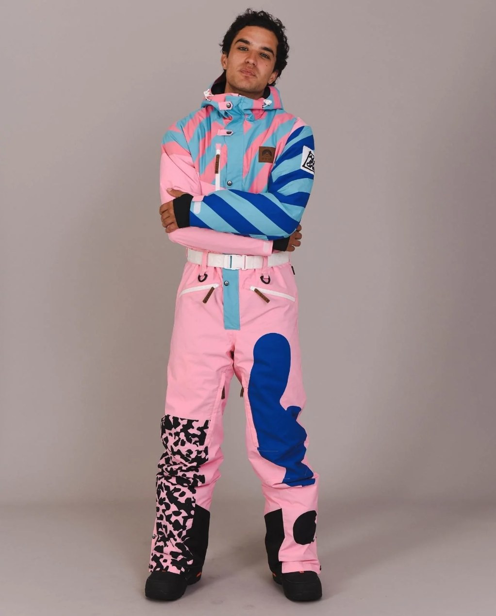 OOSC Penfold in Pink Ski Suite - Men / Unisex - Wintersport-store.com