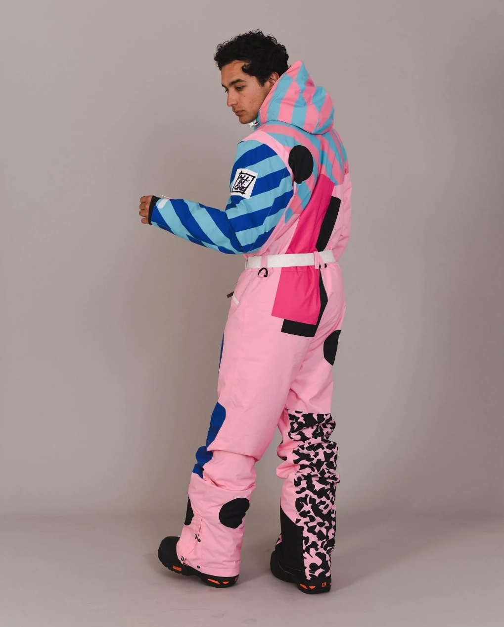 OOSC Penfold in Pink Ski Suite - Men / Unisex - Wintersport-store.com