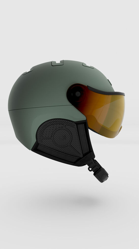 Kask Shadow Visor - Matte Sage Green - Visor Helmet - Photochrome Visor ...