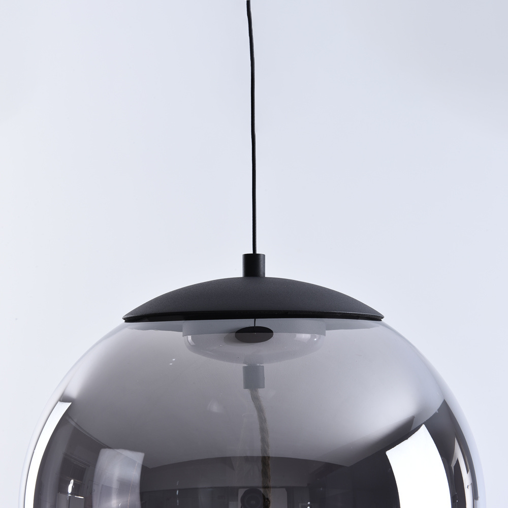 Hanglamp met rookglas - Vajen - PrikkabelLED.nl