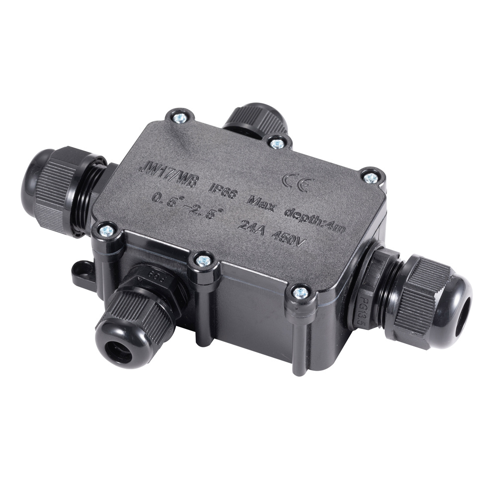 Lasdoos 4-voudig - IP68 - PrikkabelLED.nl