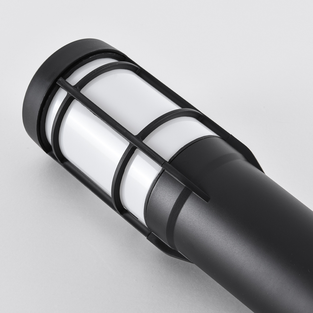 Solar lamp met vlameffect Nikko - zwart - PrikkabelLED.nl