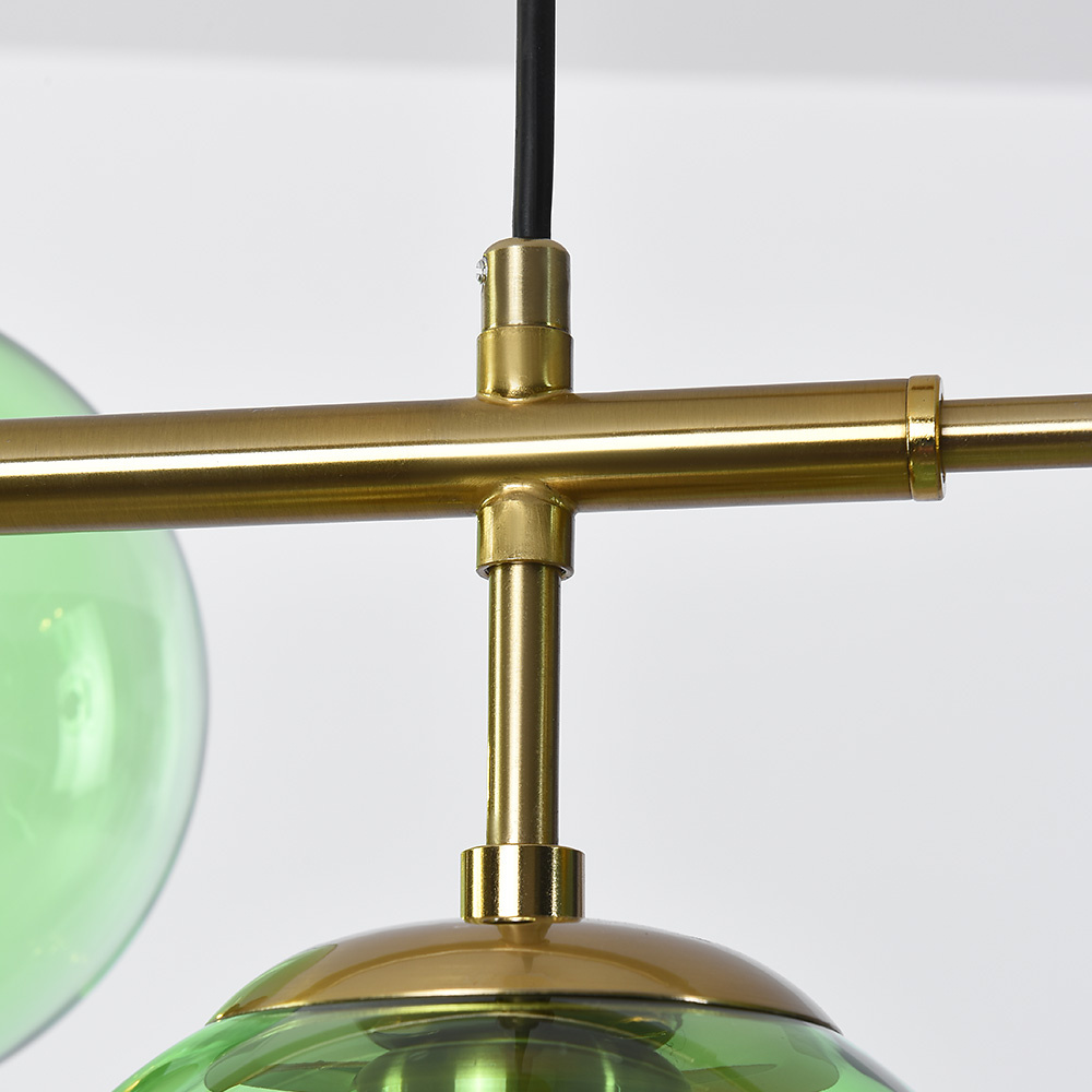 Design hanglamp Hepta met verschillende kleuropties - PrikkabelLED.nl