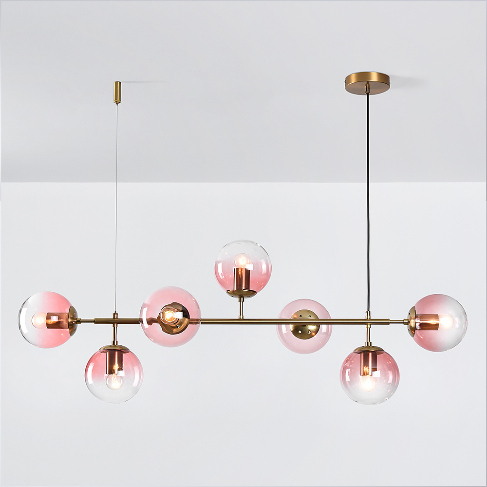 Design hanglamp Hepta met verschillende kleuropties - PrikkabelLED.nl